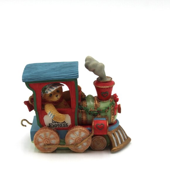Cherished Teddies | Holiday | Cherished Teddies 2961 Lionel All Aboard ...